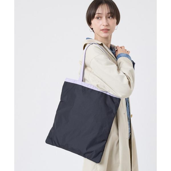 ZOZO問い合わせ番号:99967147ショップ:LeSportsac，レスポートサックブランド:LeSportsac，レスポートサック商品名:LARGE EMERALD TOTE ディープシー/ソフトラベンダーカテゴリ:バッグ>トー...