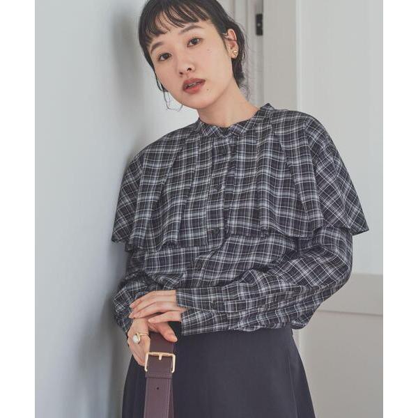 『タイムセール実施中』ZOZO問い合わせ番号:99967312ショップ:URBAN RESEARCH DOORS，アーバン リサーチ ドアーズブランド:URBAN RESEARCH DOORS，アーバンリサーチドアーズ商品名:チェックケープ...