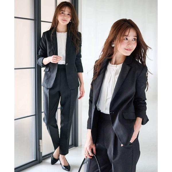 『タイムセール実施中』ZOZO問い合わせ番号:99967439ショップ:RANAN，ラナンブランド:RANAN，ラナン商品名:【選べる2タイプ】【2点セット】洗える/UV対策/ビジネススーツ　ベーシックテーパードパンツセットアップスーツカテ...