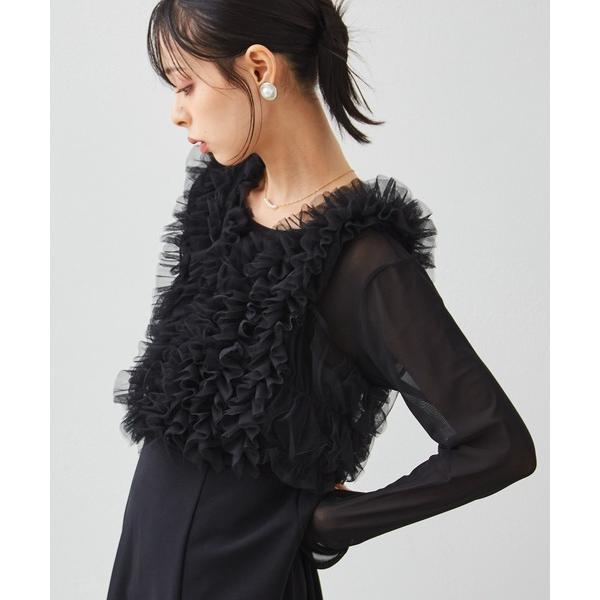 『タイムセール実施中』ZOZO問い合わせ番号:99967444ショップ:RANAN，ラナンブランド:RANAN，ラナン商品名:【3点セット】チュールフリルベストフレアワンピースカテゴリ:ワンピース/ドレス>ドレスブランド品番:7206...