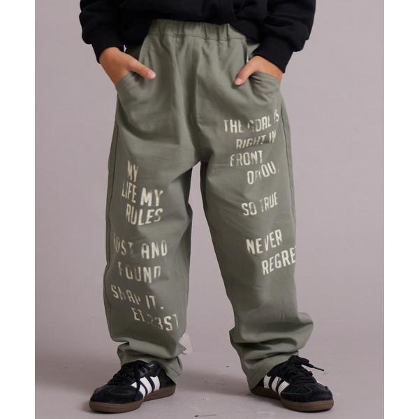 ZOZO問い合わせ番号:99967849ショップ:pairmanon，ペアマノンブランド:PAIRMANON STREET，ペアマノンストリート商品名:ランダムロゴ プリント パンツ【PAIRMANON STREET】カテゴリ:パンツ&gt...