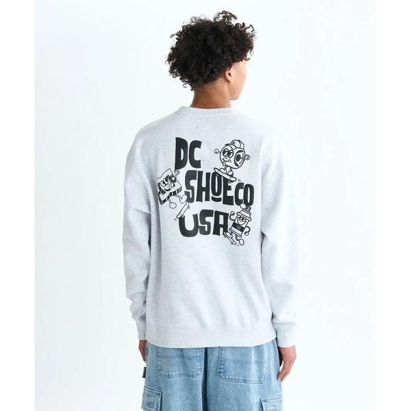 『セール実施中』ZOZO問い合わせ番号:99968318ショップ:DC SHOES，ディーシーブランド:DC SHOES，ディーシーシューズ商品名:25 NAUGHTY BOYS CREW/DCバックプリントクルーネックスウェットトレーナー...