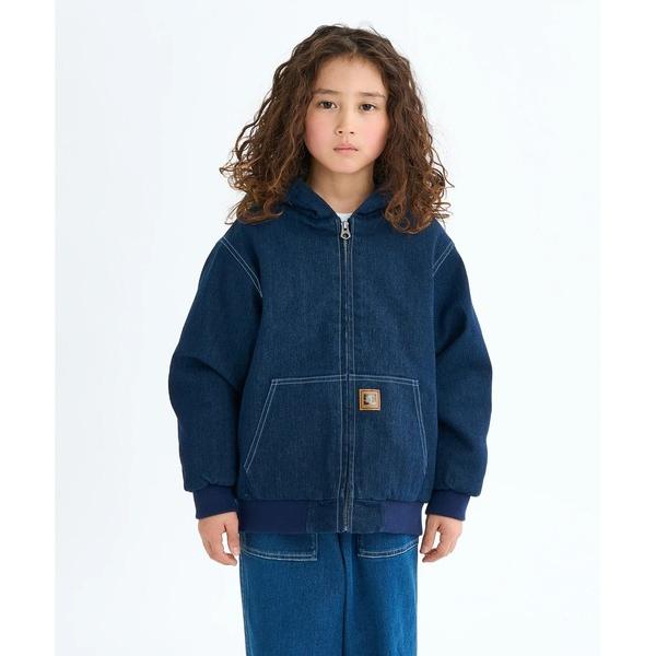 ZOZO問い合わせ番号:99968325ショップ:DC SHOES，ディーシーブランド:DC SHOES，ディーシーシューズ商品名:25 KD PADDED HOOD JA/DCキッズストレッチデニムブルゾンカテゴリ:ジャケット/アウター&...