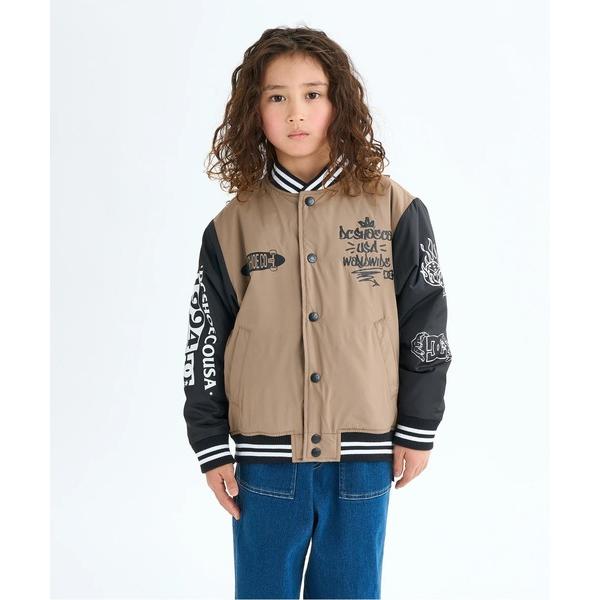 ZOZO問い合わせ番号:99968326ショップ:DC SHOES，ディーシーブランド:DC SHOES，ディーシーシューズ商品名:25 KD VARSITY JACKET/DCキッズナイロンスタジャンカテゴリ:ジャケット/アウター>...