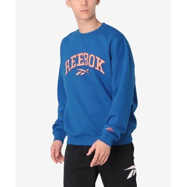 『セール実施中』ZOZO問い合わせ番号:99968776ショップ:Reebok，リーボックブランド:Reebok，リーボック商品名:ビッグロゴ クルースウェット / CURTIS VARSITY SWEATSHIRTカテゴリ:トップス&gt...