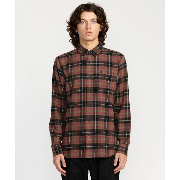ZOZO問い合わせ番号:99969371ショップ:BOARDRIDERS，ボードライダーズブランド:VOLCOM，ボルコム商品名:VOLCOM CADEN PLAID LS/ボルコムチェック長袖シャツカテゴリ:トップス>シャツ/ブラウ...