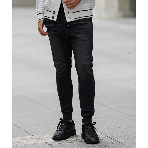 『タイムセール実施中』ZOZO問い合わせ番号:99969966ショップ:JOKER，ジョーカーブランド:SOMEDIFF，サムディフ，JOKER，ジョーカー商品名:【SOMEDIFF】裏ボンディングカットデニムパンツ メンズ スウェットデニ...