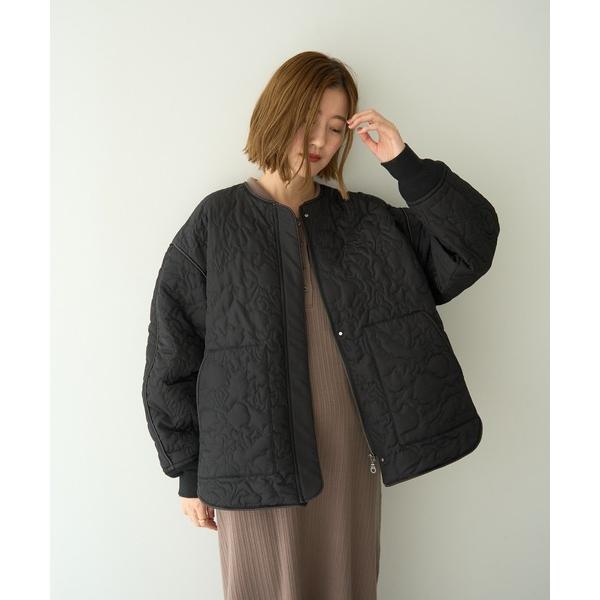 『セール実施中』ZOZO問い合わせ番号:99970176ショップ:YECCA VECCA，イェッカ ヴェッカブランド:YECCA VECCA，イェッカヴェッカ商品名:ニュアンス柄キルティングブルゾンカテゴリ:ジャケット/アウター>ブル...