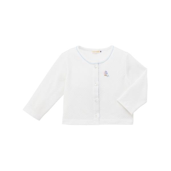 ZOZO問い合わせ番号:99970546ショップ:MIKI HOUSE，ミキハウスブランド:MIKI HOUSE，ミキハウス商品名:ワンポイントカーディガンカテゴリ:トップス>カーディガン/ボレロブランド品番:12-5802-792素...