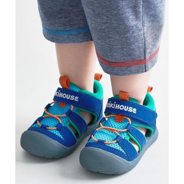 ZOZO問い合わせ番号:99970840ショップ:MIKI HOUSE，ミキハウスブランド:MIKI HOUSE，ミキハウス商品名:ダブルラッセルメッシュ セカンドベビーサンダルカテゴリ:シューズ>サンダルブランド品番:12-9304...