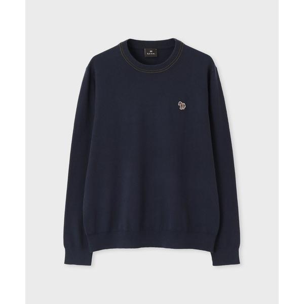 ZOZO問い合わせ番号:99971562ショップ:Paul Smith，ポール・スミスブランド:PS Paul Smith，ピーエスポールスミス商品名:Sports Stripe Zebra” クルーネックニット / 252408 530X...
