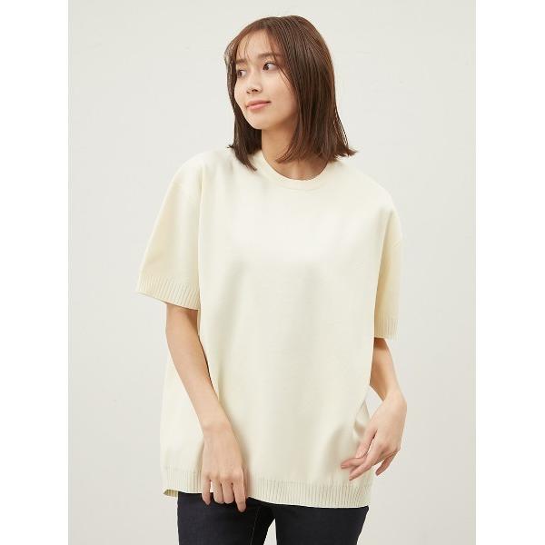 『セール実施中』参考価格：8，470円発売時期：2025年03月コンディション：A（使用感なし）数回使用した程度で使用感が感じられないアイテム参考商品名：オーバーサイズニットTシャツ【手洗い可能】参考品番：09WNT251177【商品に関す...