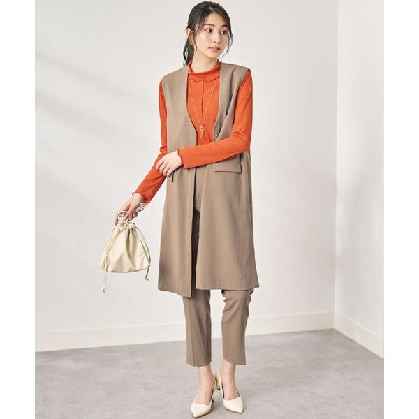 参考価格：6，589円発売時期：2023年08月コンディション：C（やや使用感あり）使用感があり、やや気になる傷や汚れがあるアイテム首周り：汚れ参考商品名：キレイ見え！ロングジレセットアップ参考品番：147167【商品に関する注意事項】・こ...