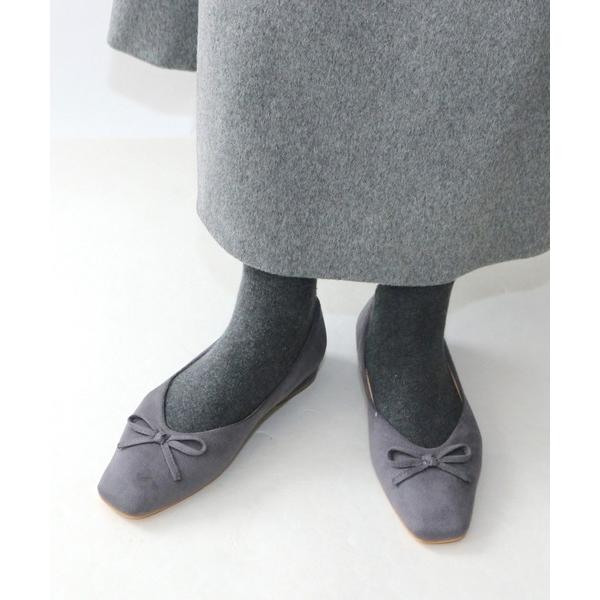 『タイムセール実施中』ZOZO問い合わせ番号:100001919ショップ:Fin，フィンブランド:Fin，フィン商品名:スクエアトゥVカットバレエシューズ【低反発スポンジ入り】カテゴリ:シューズ>バレエシューズブランド品番:25302...