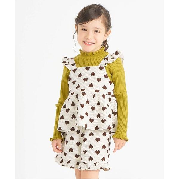 『セール実施中』ZOZO問い合わせ番号:100002565ショップ:F.O.Online Store，エフオーオンラインストアブランド:apres les cours，アプレレクール商品名:【ジュニア対応】ハート・フラワージャガードビスチェ...