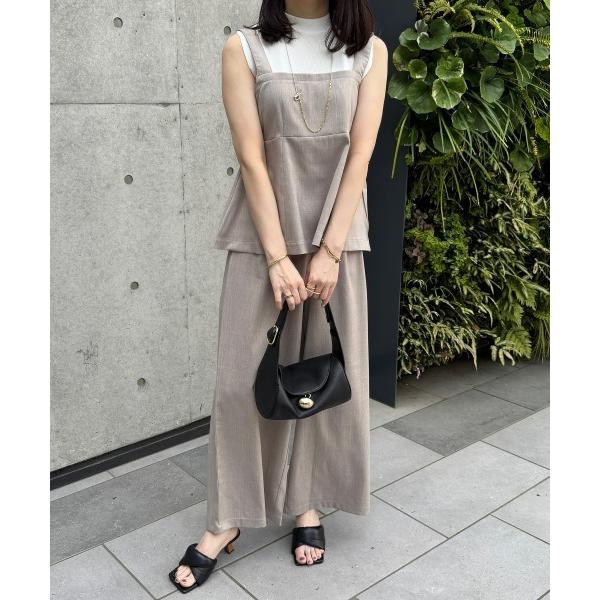 参考価格：5，490円発売時期：2025年03月コンディション：A（使用感なし）数回使用した程度で使用感が感じられないアイテム参考商品名：セットアップ（フレアキャミ＋ワイドパンツ）参考品番：APL0125B0003【商品に関する注意事項】・...