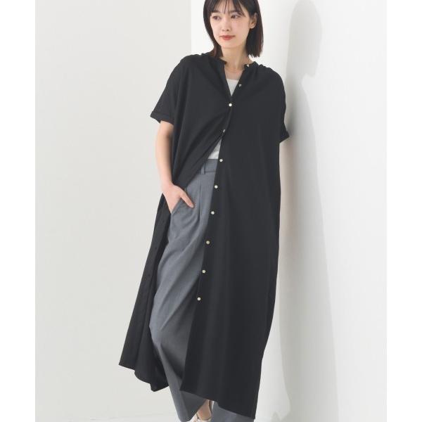 『セール実施中』参考価格：3，850円発売時期：2025年05月コンディション：S（新品同様）タグ付きの未使用、または新品同様のアイテム付属品：スペアボタン・タグ参考商品名：接触冷感前開きシャツワンピース参考品番：252W427OMN008...