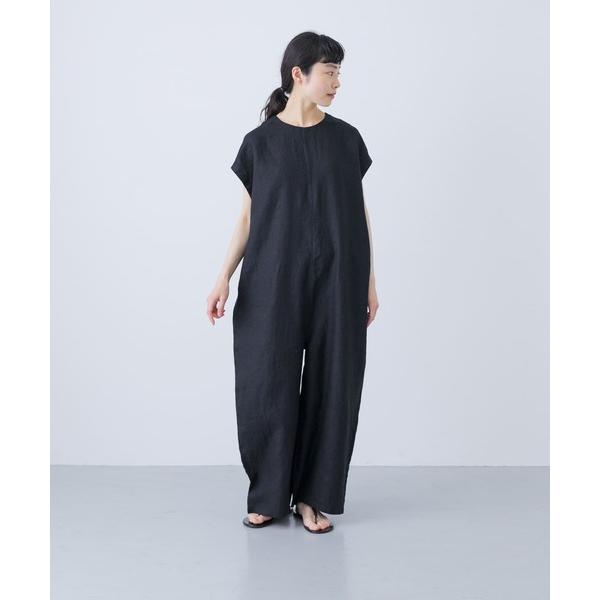 参考価格：19，800円発売時期：2025年06月コンディション：B（目立つ使用感なし）使用感が少ない、または気にならないアイテム全体的：色あせ、毛玉後身頃：汚れ参考商品名：『2サイズ展開』リネンオールインワン参考品番：GAA5-24S01...