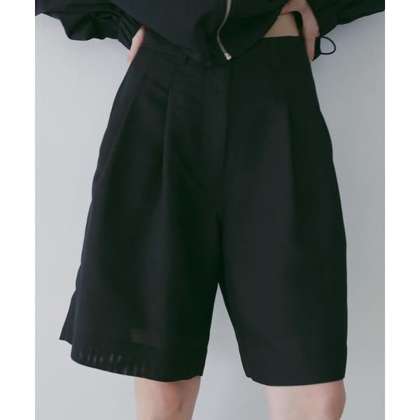 ZOZO問い合わせ番号:100064167ショップ:anuke，アンヌークブランド:anuke，アンヌーク商品名:Tuck Half Pantsカテゴリ:パンツ>その他パンツブランド品番:62610716素材:【表地】ポリエステル10...