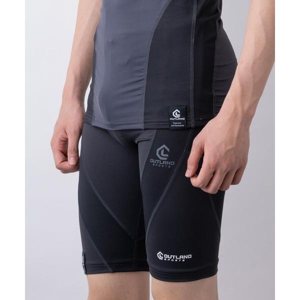 『タイムセール実施中』ZOZO問い合わせ番号:100064291ショップ:TETE，テットブランド:TETE，テット商品名:【TETE SELECTION】骨盤矯正コンプレッションハーフスパッツ/スポーツインナー 加圧シャツ ストレッチ ラ...