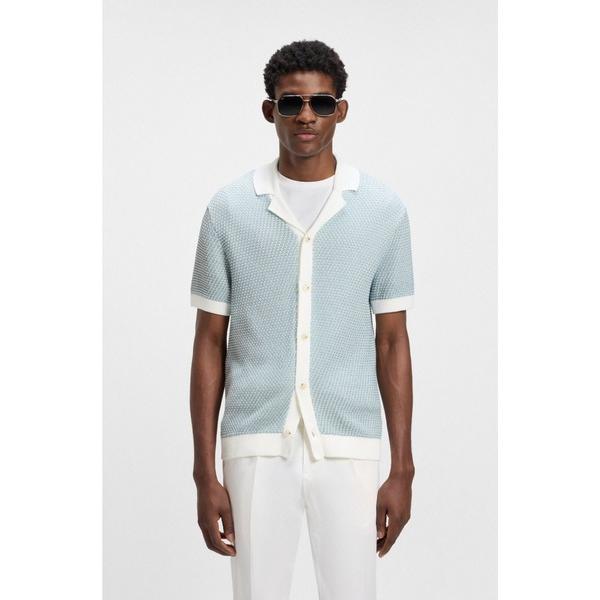 『セール実施中』ZOZO問い合わせ番号:100064477ショップ:HUGO BOSS，ヒューゴボスブランド:BOSS，ボス，HUGO BOSS，ヒューゴボス商品名:レギュラーフィット ニットカーディガン コットンカテゴリ:トップス>...