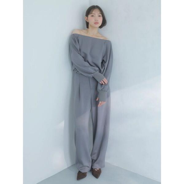 『タイムセール実施中』ZOZO問い合わせ番号:100066353ショップ:dazzlin，ダズリンブランド:dazzlin，ダズリン商品名:【吉田朱里】バレルレッグスウェットパンツ ※BLACK WEB限定カラーカテゴリ:パンツ>スウ...