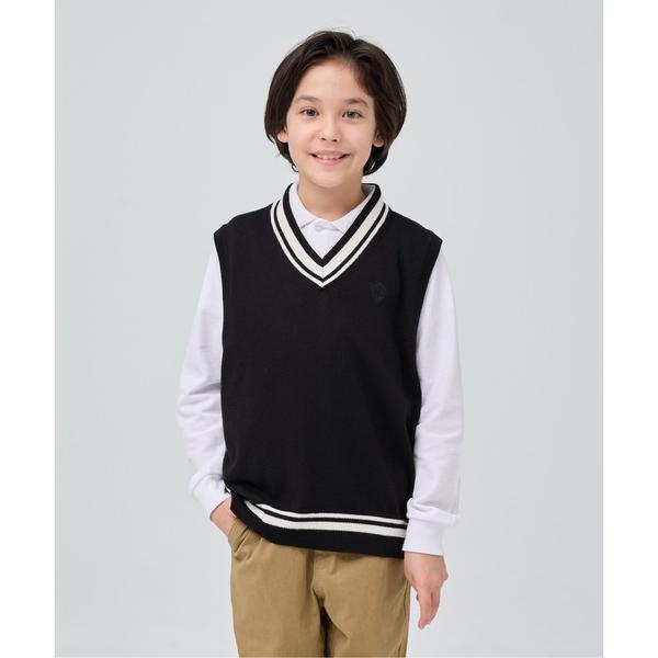 ZOZO問い合わせ番号:100066564ショップ:Kappa/FILA，カッパ/フィラブランド:BEAMS SCHOOL，ビームススクール商品名:チルデンベストカテゴリ:トップス>ベストブランド品番:145903素材:アクリル55%...