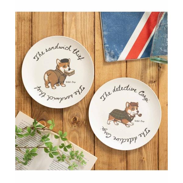 ZOZO問い合わせ番号:100066732ショップ:ABBEY MARKET，アビーマーケットブランド:Jubilee，ジュビリー商品名:英国犬 ロイヤルデザイン バンブー皿 竹ファイバープレート 2枚セット  20cmカテゴリ:食器/キッ...