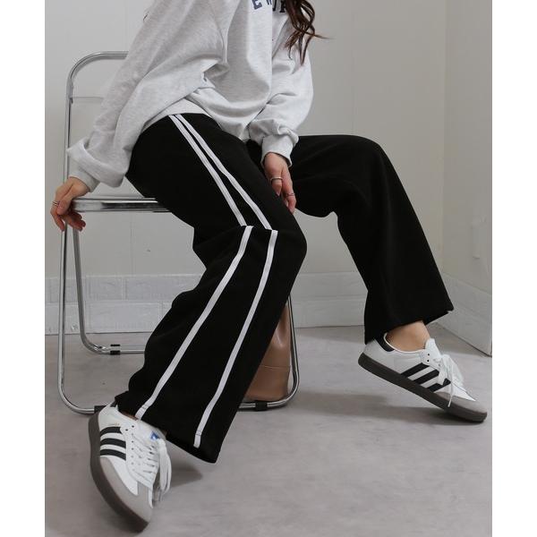 『タイムセール実施中』ZOZO問い合わせ番号:100067061ショップ:me Jane，ミージェーンブランド:pumpkin port，パンプキンポート，meJane，ミージェーン商品名:裏起毛 サイドライン スウェットパンツカテゴリ:パ...