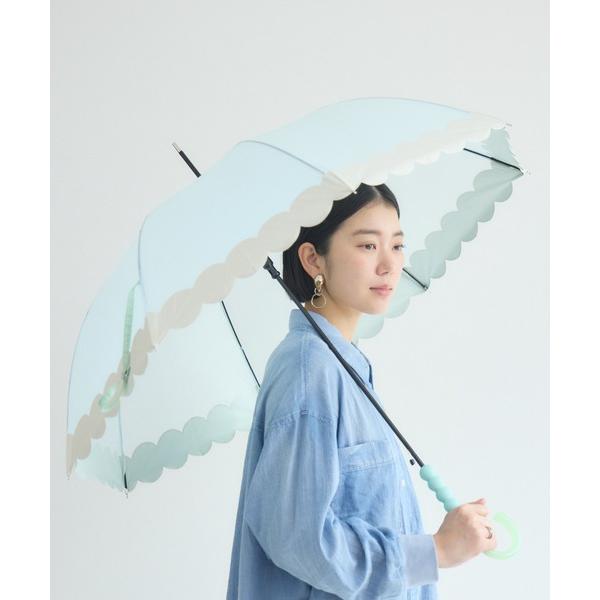 ZOZO問い合わせ番号:100067338ショップ:Paradise Picnic，パラダイス ピクニックブランド:Paradise Picnic，パラダイスピクニック商品名:because　クリアアンブレラ　ボンボン/ナミナミカテゴリ:フ...