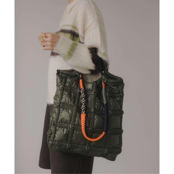 『タイムセール実施中』ZOZO問い合わせ番号:100067342ショップ:210nouve，トゥージュヌーブブランド:210nouve，トゥージュヌーブ商品名:ナイロン チェック柄 コードストラップ バッグカテゴリ:バッグ>ハンドバッ...