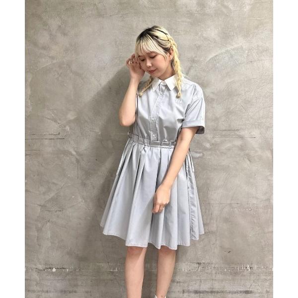 『セール実施中』参考価格：8，910円発売時期：2025年03月コンディション：A（使用感なし）数回使用した程度で使用感が感じられないアイテム付属品：ベルト参考商品名：ドロストリボンシャツワンピース【新色追加】　【1枚で快適】夏服参考品番：...