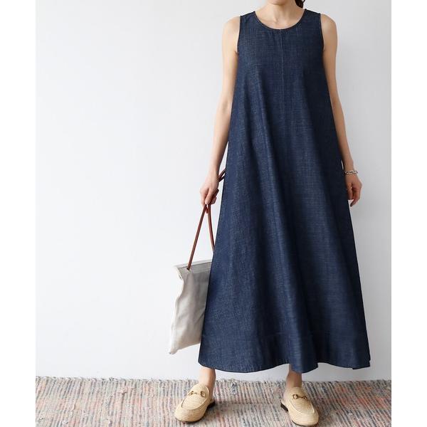 参考価格：7，990円発売時期：2022年08月コンディション：A（使用感なし）数回使用した程度で使用感が感じられないアイテム参考商品名：ノースリーブデニムAラインロングワンピース参考品番：ef-fu-221b/ef-fu-221【入荷禁止...