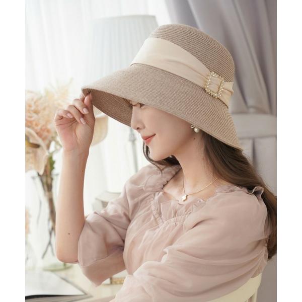 『タイムセール実施中』参考価格：5，390円発売時期：2024年04月コンディション：A（使用感なし）数回使用した程度で使用感が感じられないアイテム参考商品名：リボンベルト ビジュー ストローハット le reve vaniller参考品番...