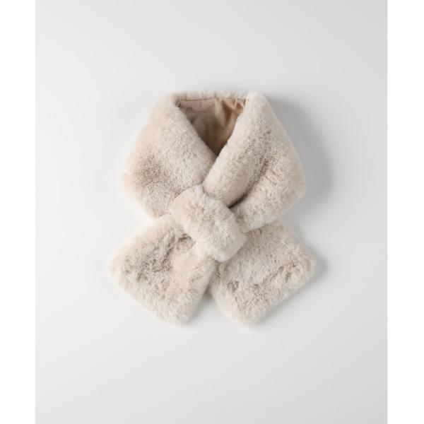 ZOZO問い合わせ番号:100097997ショップ:Right-on，ライトオンブランド:Right-on，ライトオン商品名:【HONEYSUCKLE ROSE】フェイクファー ティペット (マフラー / ストール / ドレスアップ / 結...