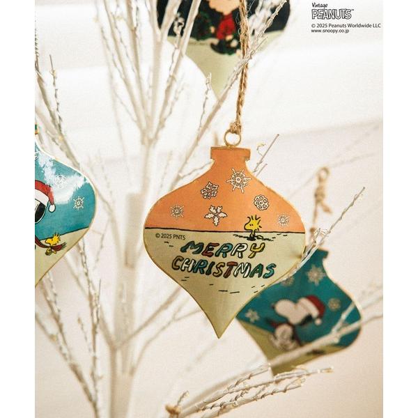 ZOZO問い合わせ番号:100098200ショップ:BAYFLOW，ベイフローブランド:PEANUTS，ピーナッツ，BAYFLOW，ベイフロー商品名:【PEANUTS×BAYFLOW】メタルオーナメント★2025X'mas★カテゴリ:雑貨/...