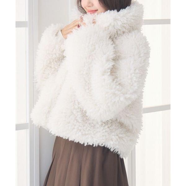 『セール実施中』ZOZO問い合わせ番号:100098252ショップ:RETRO GIRL，レトロガールブランド:ems excite，エムズエキサイト商品名:2way襟付FファーJKカテゴリ:ジャケット/アウター>その他アウターブラン...