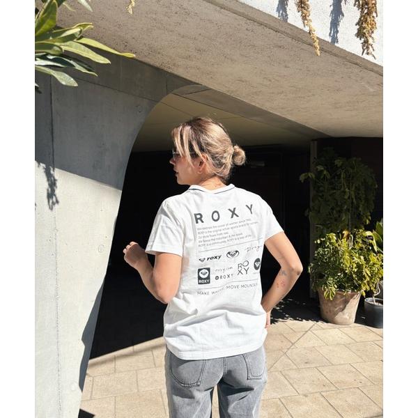 『タイムセール実施中』ZOZO問い合わせ番号:100099445ショップ:ROXY/QUIKSILVER，ロキシー/クイックシルバーブランド:ROXY，ロキシー商品名:HISTORICAL LOGO LINE /ロキシーバックプリントロゴ半...