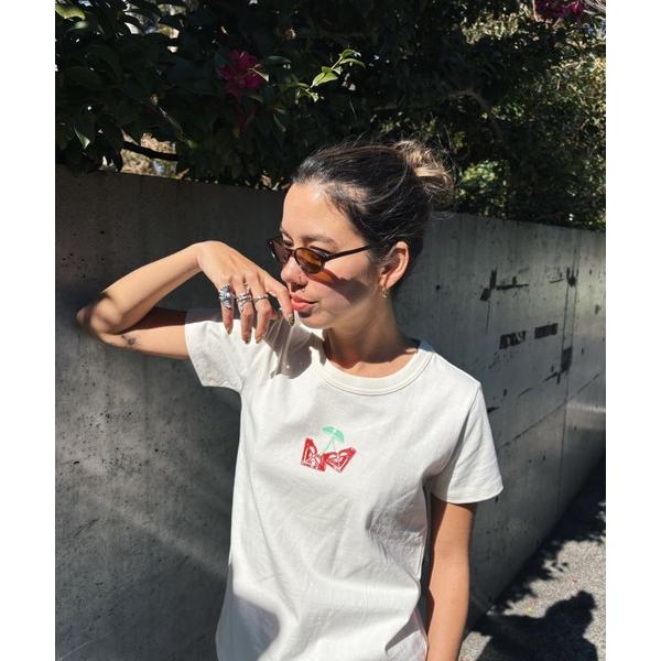 『タイムセール実施中』ZOZO問い合わせ番号:100099451ショップ:ROXY/QUIKSILVER，ロキシー/クイックシルバーブランド:ROXY，ロキシー商品名:CHERRY CHERRY S/S TE/ロキシー半袖Tシャツカテゴリ:...