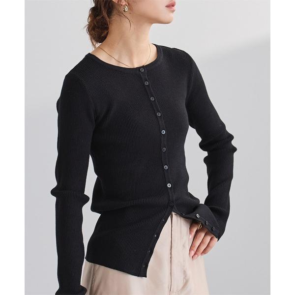 ZOZO問い合わせ番号:100099912ショップ:ur's，ユアーズブランド:ur's，ユアーズ商品名:メニー釦リブニットカーディガンカテゴリ:トップス>カーディガン/ボレロブランド品番:BHXP4504素材:レーヨン 51% ポリ...
