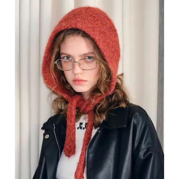 『タイムセール実施中』ZOZO問い合わせ番号:100100087ショップ:RiNc，リンクブランド:ammy.，エイミードット商品名:【 ammy. / エイミードット 】 モヘアタッチ ミックスニット フーディマフラーカテゴリ:帽子&gt...