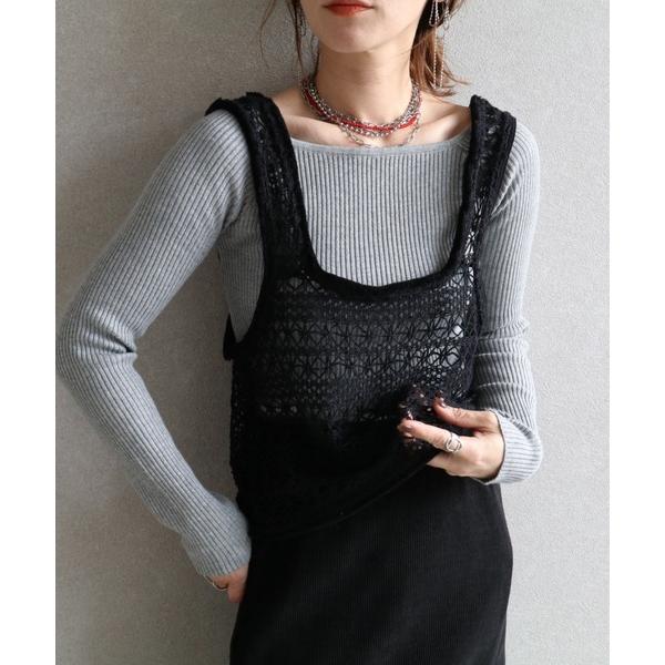 ZOZO問い合わせ番号:100100117ショップ:reca，レカブランド:zena，ジェナ商品名:フリンジパイピングクロシェ風ビスチェカテゴリ:トップス>その他トップスブランド品番:on5143579-zカラー:ブラックサイズ:FR...