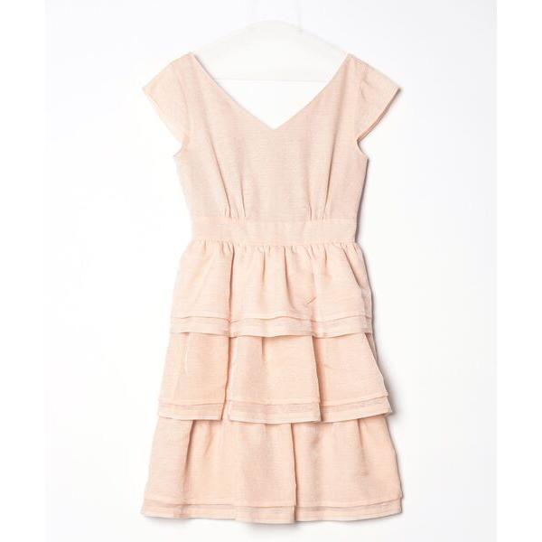 『タイムセール実施中』参考価格：18，700円発売時期：2015年06月コンディション：C（やや使用感あり）使用感があり、やや気になる傷や汚れがあるアイテム全体的：汚れ、色あせ参考商品名：ティアードオーガンジードレス参考品番：CWE-550...