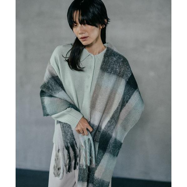 『タイムセール実施中』ZOZO問い合わせ番号:100135311ショップ:LEPSIM，レプシィムブランド:LEPSIM，レプシィム商品名:チェック太フリンジストール　587981カテゴリ:ファッション雑貨>ストール/ショールブランド...