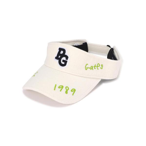 ZOZO問い合わせ番号:100136453ショップ:the HOUSE，ザハウスブランド:PEARLY GATES，パーリーゲイツ商品名:【PEARLY GATES】ロゴ刺繍起毛バイザー (UNISEX)カテゴリ:帽子>サンバイザーブ...