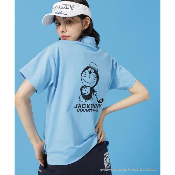 ZOZO問い合わせ番号:100136562ショップ:the HOUSE，ザハウスブランド:Jack Bunny!!，ジャックバニー商品名:【ドラえもん】PEカノコ半袖ポロシャツカテゴリ:トップス>ポロシャツブランド品番:263-526...