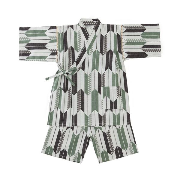 ZOZO問い合わせ番号:100137126ショップ:ROBE FAMILLE，ローブファミーユブランド:RED PONY，レッドポニー商品名:キッズ 甚平 日本製生地 綿100％ 男の子 和柄 夏祭り 花火大会 RED PONYカテゴリ:水...