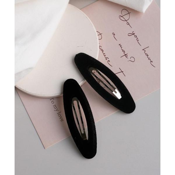 『タイムセール実施中』ZOZO問い合わせ番号:100137394ショップ:RiNc，リンクブランド:Bambin，ボンバン商品名:【 Bambin / ボンバン 】 ベロア調 シンプル パッチン ヘアピン ≪2個セット≫カテゴリ:ヘアアクセ...