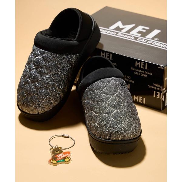 ZOZO問い合わせ番号:100138169ショップ:salle de bal，サルデバルブランド:MEI，メイ，salle de bal，サルデバル商品名:【 MEI / メイ 】レディース2WAY厚底グリッターモックシューズ ★アクリルチ...