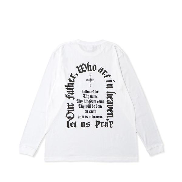 ZOZO問い合わせ番号:100138215ショップ:MFC STORE，エムエフシーストアーブランド:EXAMPLE，エグザンプル商品名:EXAMPLE CROSS SOUVENIR L/S TEEカテゴリ:トップス>Tシャツ/カット...